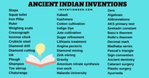 35 Remarkable Ancient Indian Inventions and Technologies - INVENTgen